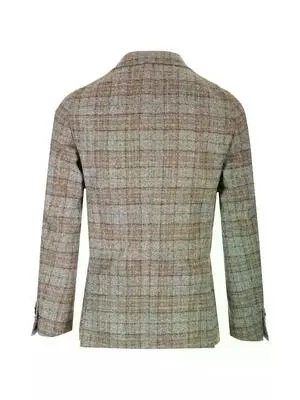AL DUCA D’AOSTA 1902 Single-breasted Tartan Blazer