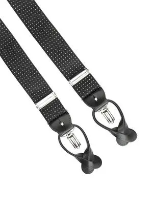 AL DUCA D’AOSTA 1902 Polka-dot Suspenders
