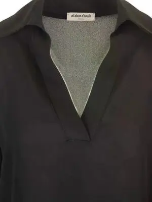 AL DUCA D’AOSTA 1902 V-neck Long-sleeve Top
