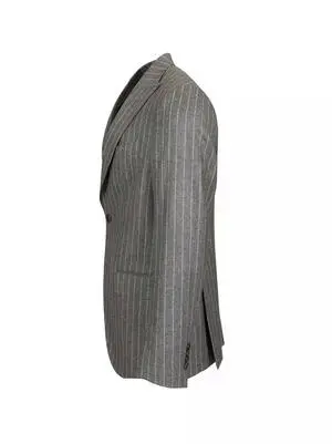 AL DUCA D’AOSTA 1902 Pinstripe Peak-lapel Suit