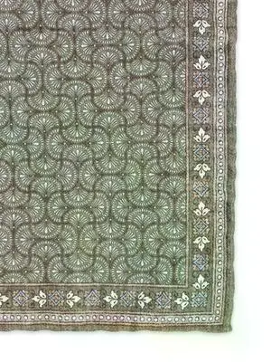 AL DUCA D’AOSTA 1902 Geometric-print Pocket Square