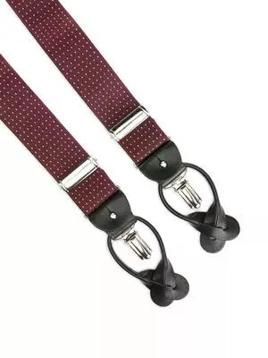 AL DUCA D’AOSTA 1902 Polka-dot Clip-on Braces