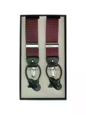 AL DUCA D’AOSTA 1902 Polka-dot Clip-on Braces