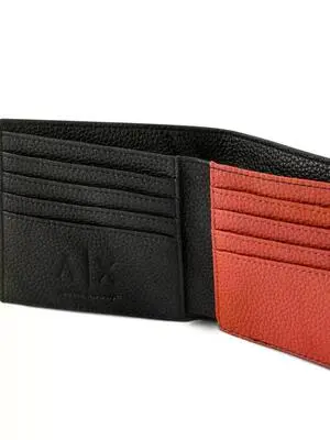 Armani Exchange Logo-detail Bifold Wallet