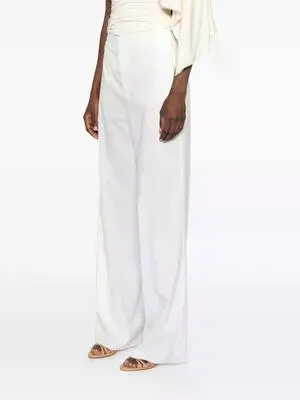 Tagliatore Pressed Crease Wide-leg Trousers