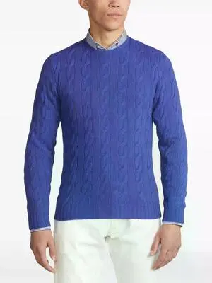 Polo Ralph Lauren Cable Knit V-neck Sweater