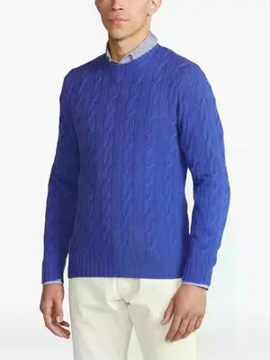 Polo Ralph Lauren Cable Knit V-neck Sweater