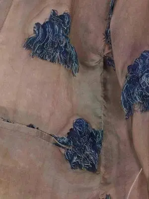 UMA WANG Klarke Fringe-detail Jacket