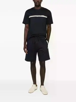 BOSS Logo Print Drawstring Shorts