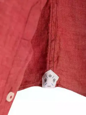 AL DUCA D’AOSTA 1902 Slim-fit Washed-linen Shirt