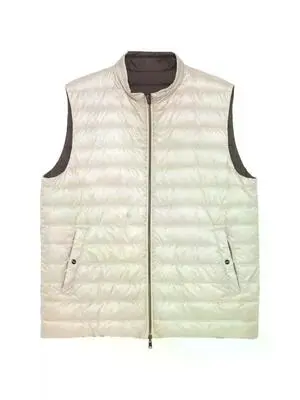 Herno Straight Hem Vests For Men