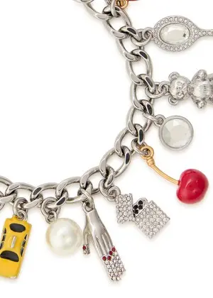 Marc Jacobs Plated Brass Charm Bracelet