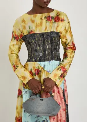GANNI Bou Small Top Handle Bag