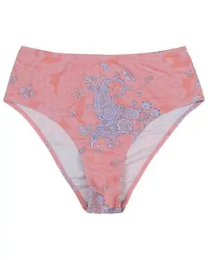 LORDS OF HARLECH Henrietta Paisley Bikini Bottom - Pink
