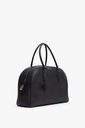 THE ROW India 15.75 Top Handle Bag - Black
