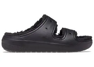 CROCS Classic Cozzzy Sandalin - Black