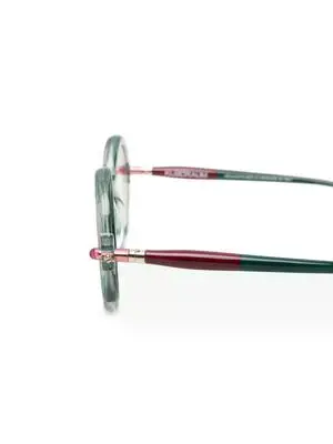 KUBORAUM Round Frame Sunglasses - Green