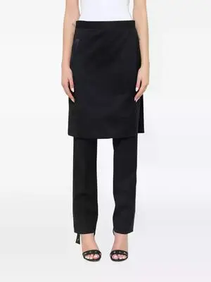 Givenchy Wool Trouser-skirt - Black