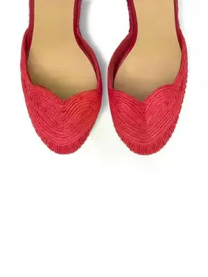 CastaÑer Cacia Heart-motif Wedge Espadrilles