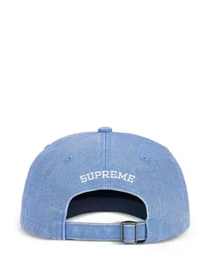 Supreme Logo Embroidered Cap - Blue