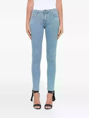 Off-White Skinny Jeans - Blue