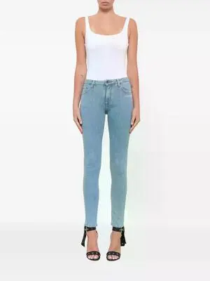 Off-White Skinny Jeans - Blue