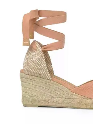 CastaÑer Chiara Wedge Espadrilles - Orange