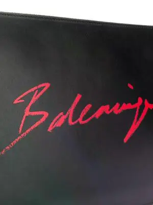 Balenciaga Signature Logo Pouch