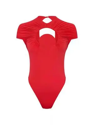 Marine Serre High Neck Tops