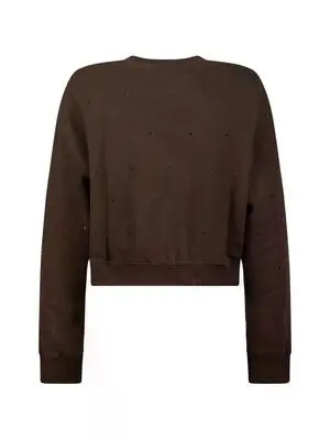MC2 SAINT BARTH Stud-embellished Crewneck Sweatshirt