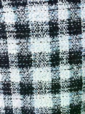 Alexander McQueen Plaid Tweed Knee-length Skirt