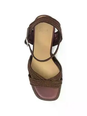 CastaÑer Vallee Braided-strap Platform Sandals