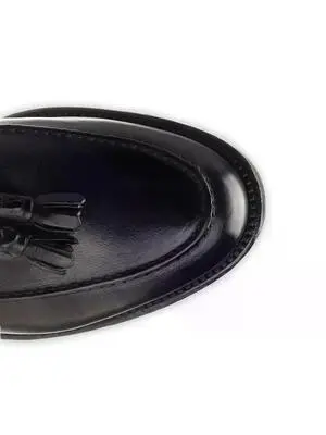 CORVARI Tassel Detail Leather Loafers