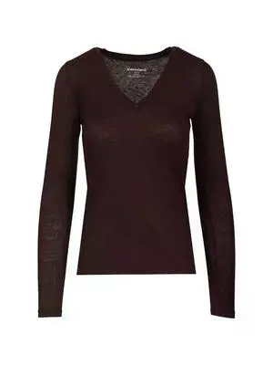 AL DUCA D’AOSTA 1902 Long Sleeve V-neck T-shirt