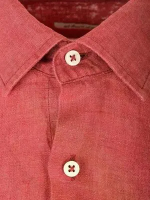 AL DUCA D’AOSTA 1902 Slim-fit Washed-linen Shirt