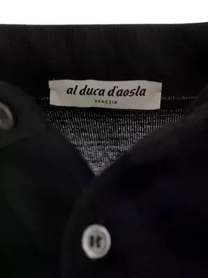 AL DUCA D’AOSTA 1902 Long-sleeve Knitted Polo Shirt