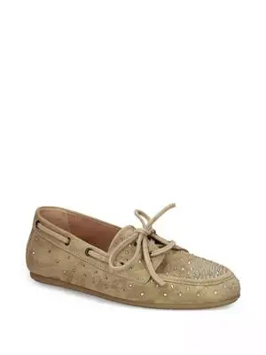 KENNEL&SCHMENGER Embellished Lace-up Loafers - Neutrals