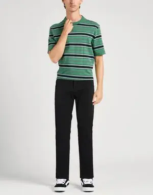 MESSAGERIE Cotton Elastane Straight Leg Trousers