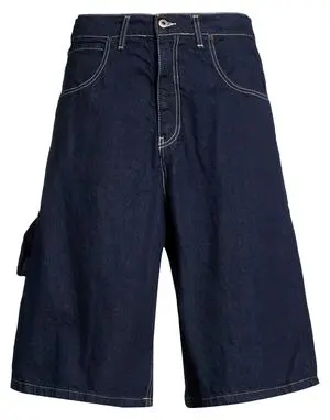 BERNA Denim Bermuda Shorts - Blue