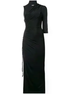 Off-white Asymmetrical Cocktail Dresses