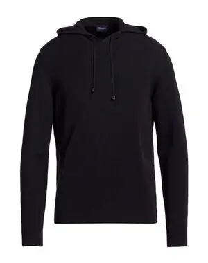 DRUMOHR Cotton Ribbed Knit Hoodie