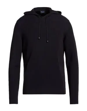 DRUMOHR Cotton Ribbed Knit Hoodie