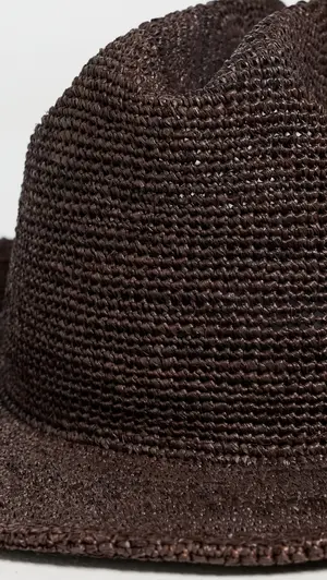 Lack Of Color Raffia Cowboy Hat - Coco