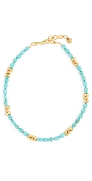 Brinker & Eliza Grotta Azzurra Necklace - Turquoise