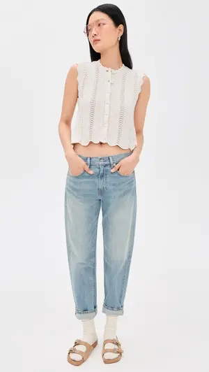 Madewell Kim Wavy Stitch Vest