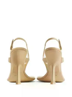 MUGLER Slingback Sandals - Neutrals