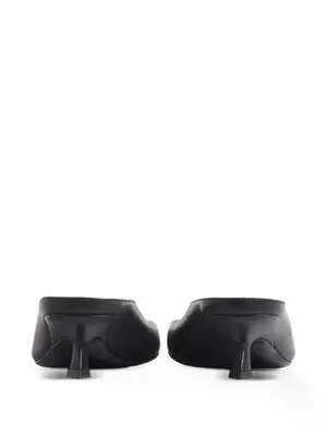 MUGLER Square-toe Mules