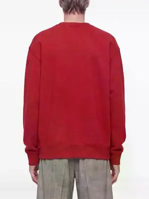 HED MAYNER Embroidered Crew Neck Sweater