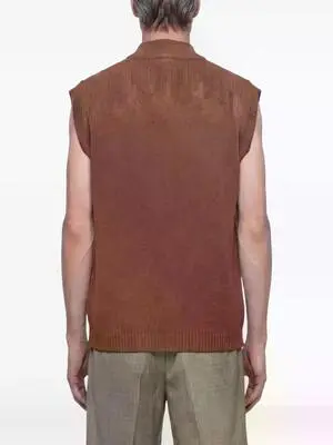 HED MAYNER V-neck Logo Vest