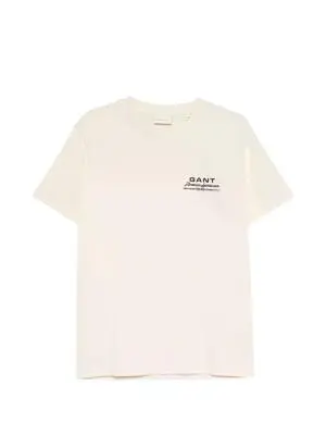 Gant Logo-print Short-sleeve T-shirt